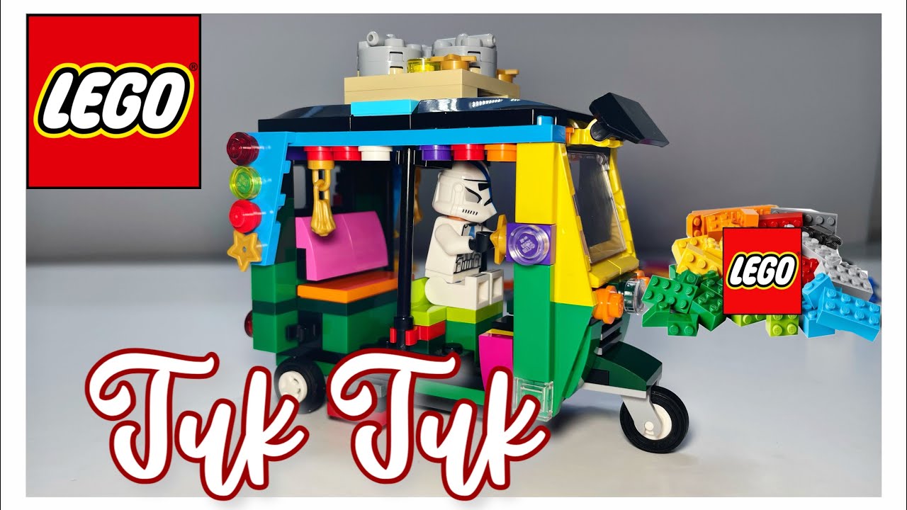 @LEGO Creator Tuk Tuk 40469 India Rickshaw - YouTube