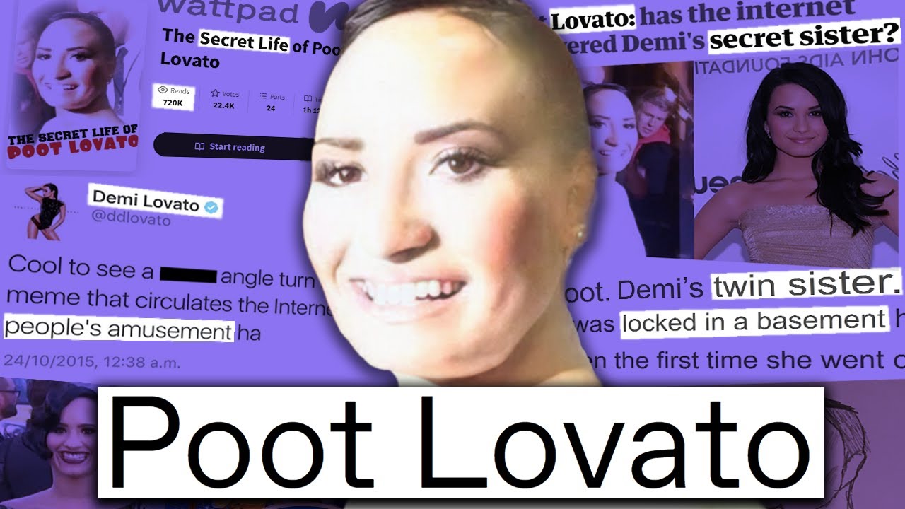 The Entire History of the Poot Lovato Meme - YouTube