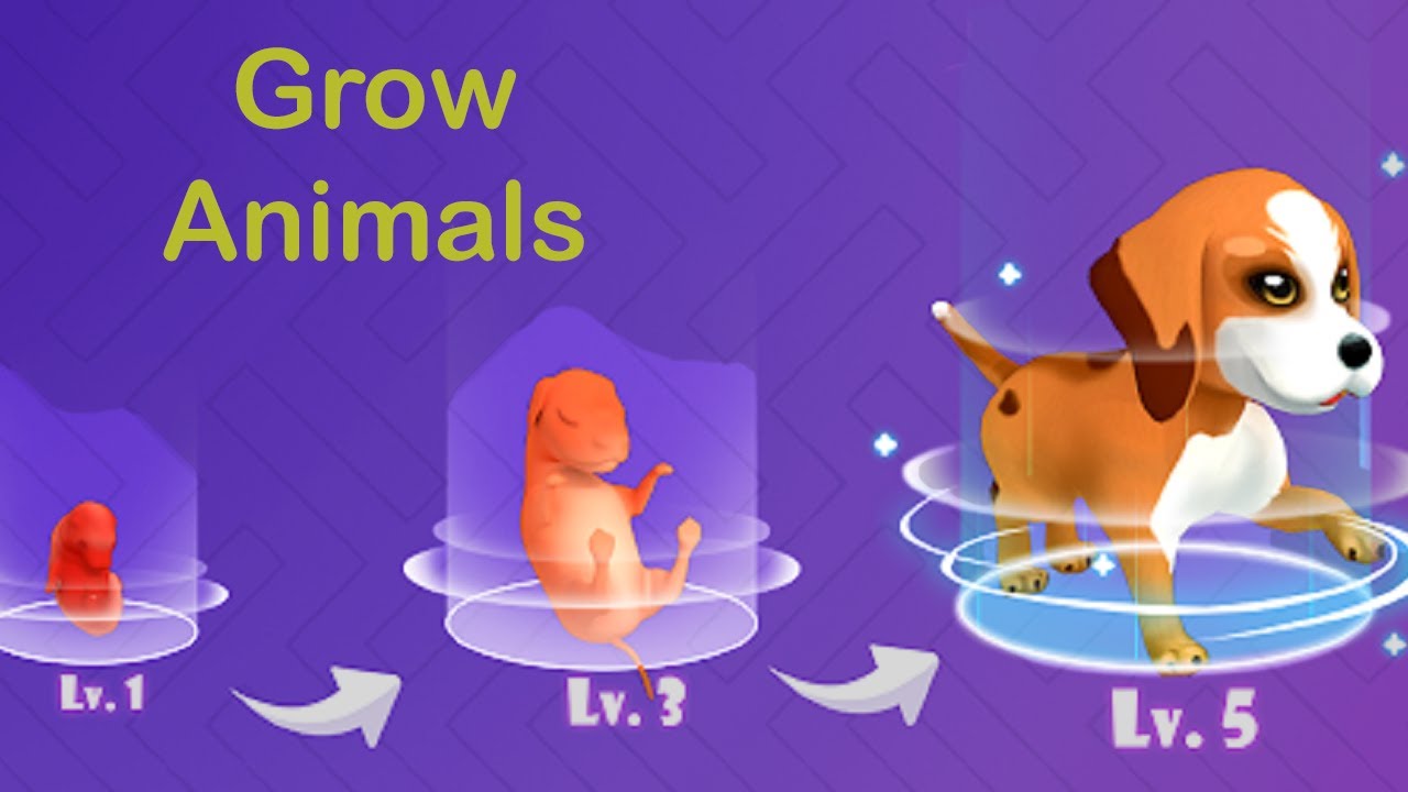 Grow animals Gameplay Walkthrough - YouTube