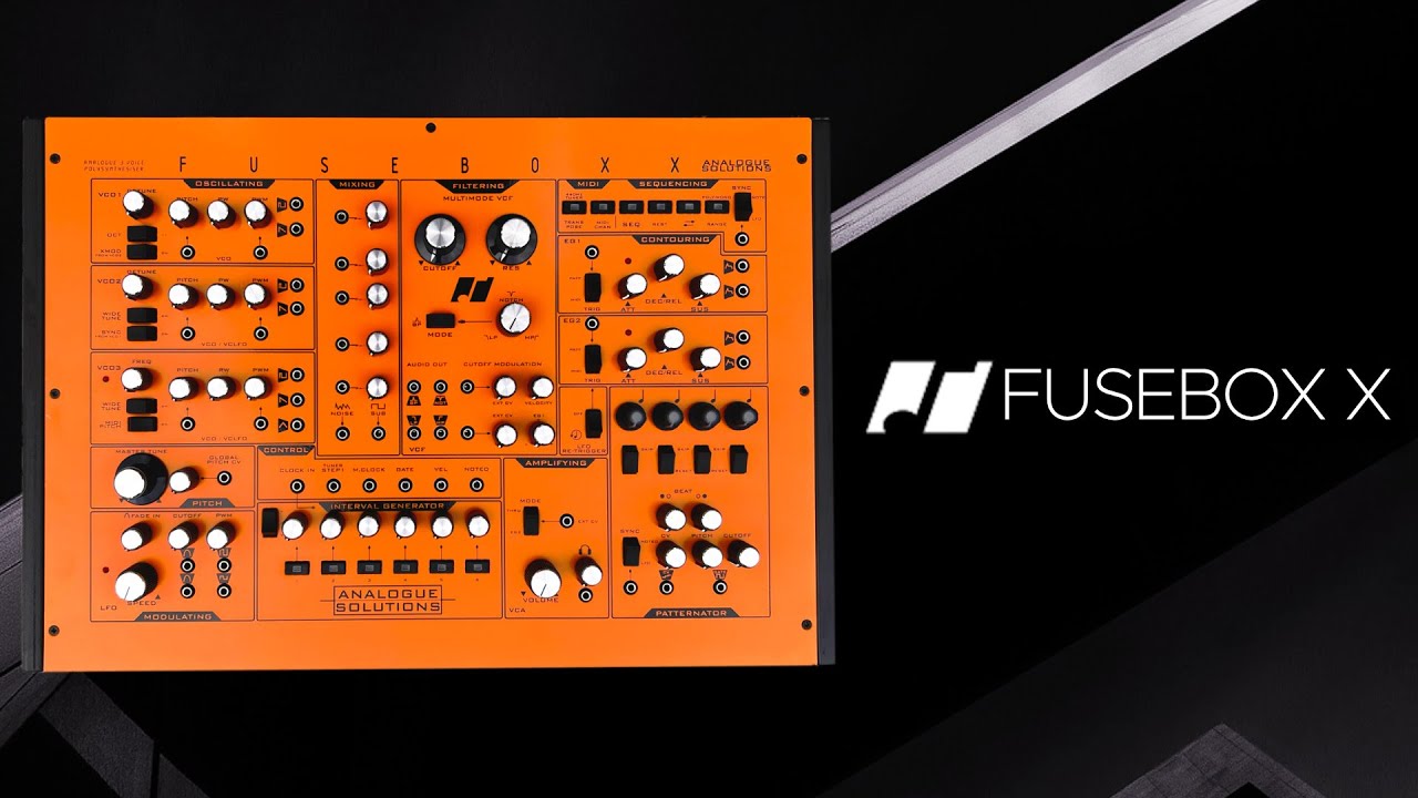 Analogue Solutions Fusebox X Sound Demo (no talking) - YouTube