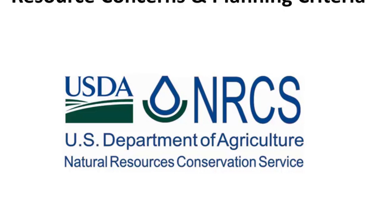 NRCS-CPA-52 Resource Concerns and Planning Criteria - YouTube