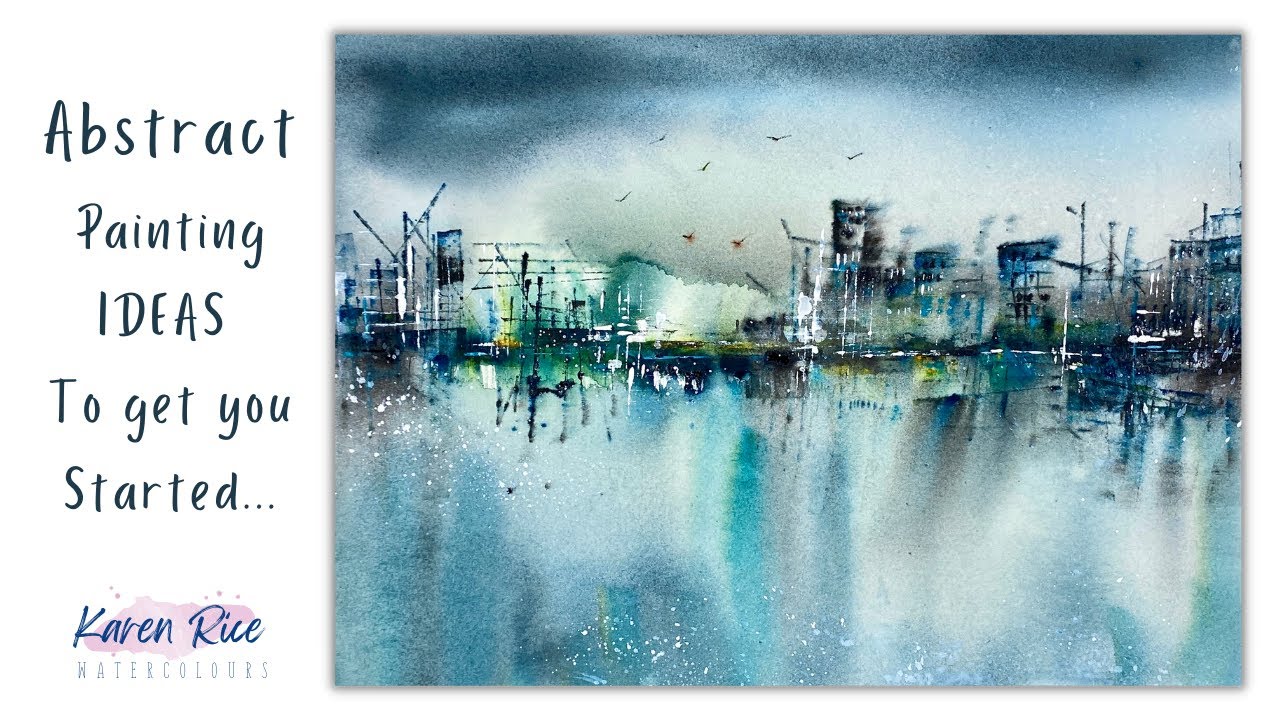 Abstract Painting Ideas To Get You Started - YouTube