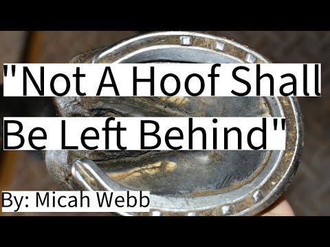 "Not A Hoof Shall Be Left Behind" - January 19, 2025 AM - By: Micah ...