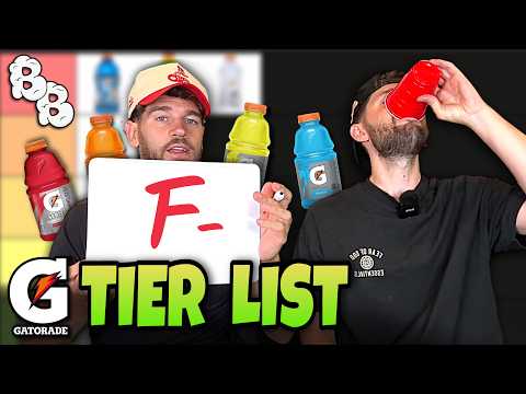 Trying Every Gatorade Flavor
