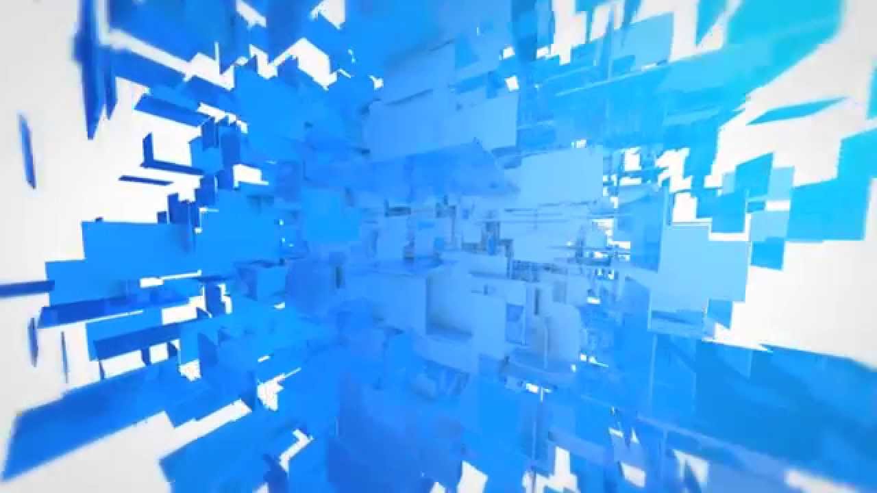 abstract windows logo reveal - YouTube