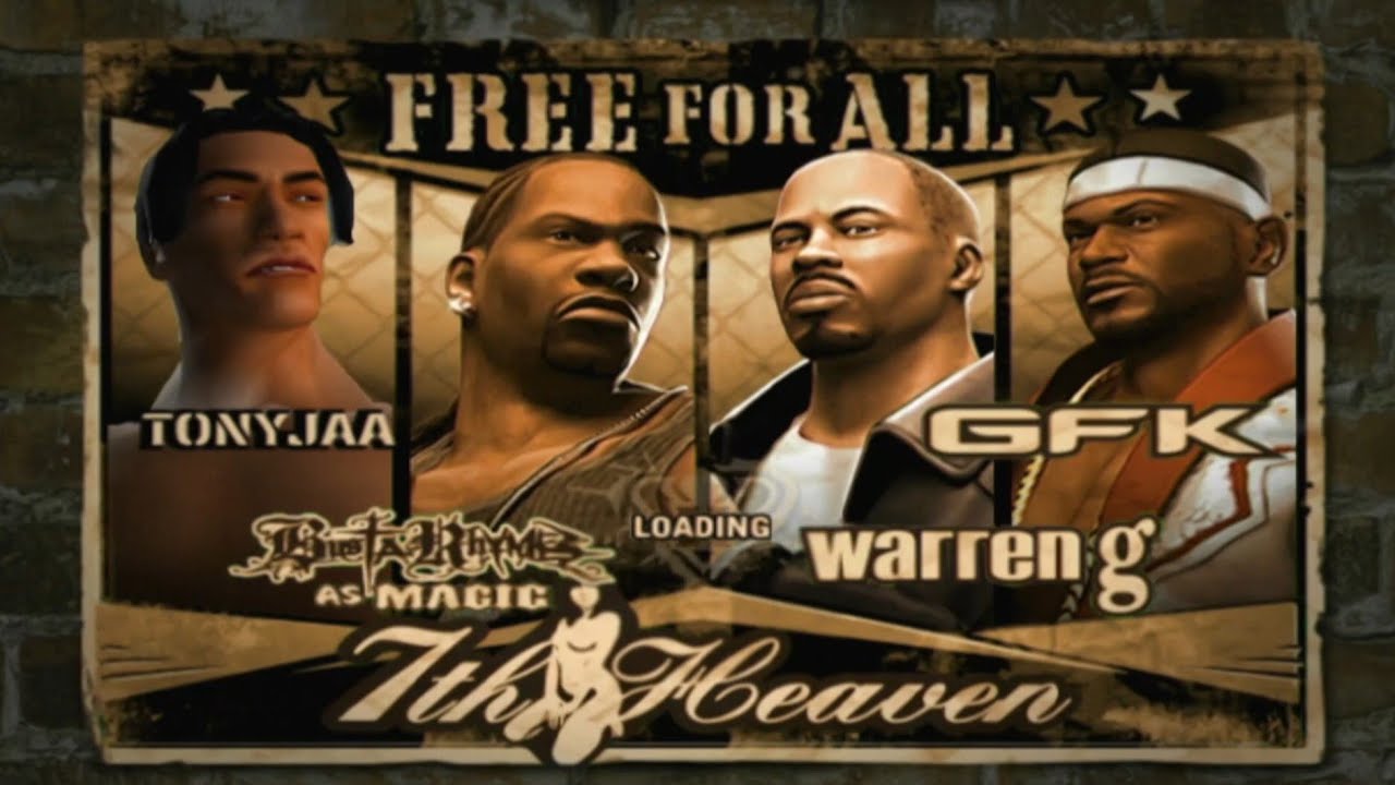 Def Jam Fight For NY | TONY JAA vs MAGIC vs WARREN G vs GFK | HARD ...