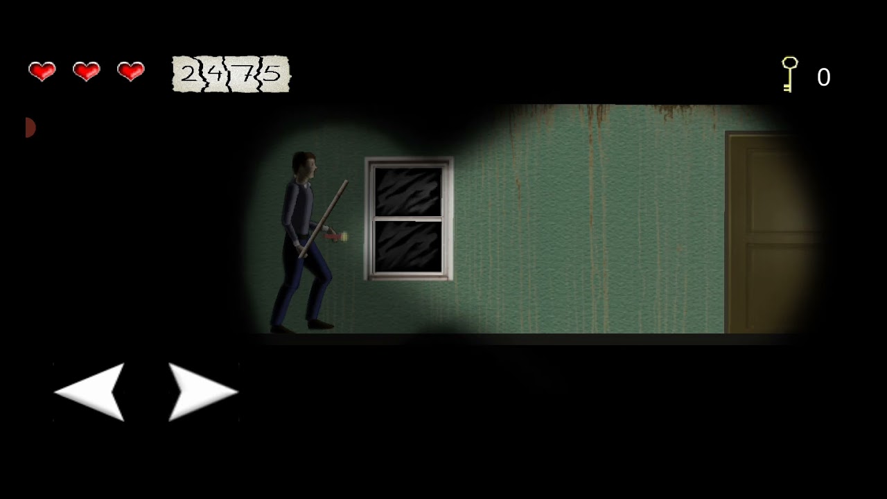 Slendrina 2D: gameplay part 1- Full gameplay easy mode (iOS, Android ...