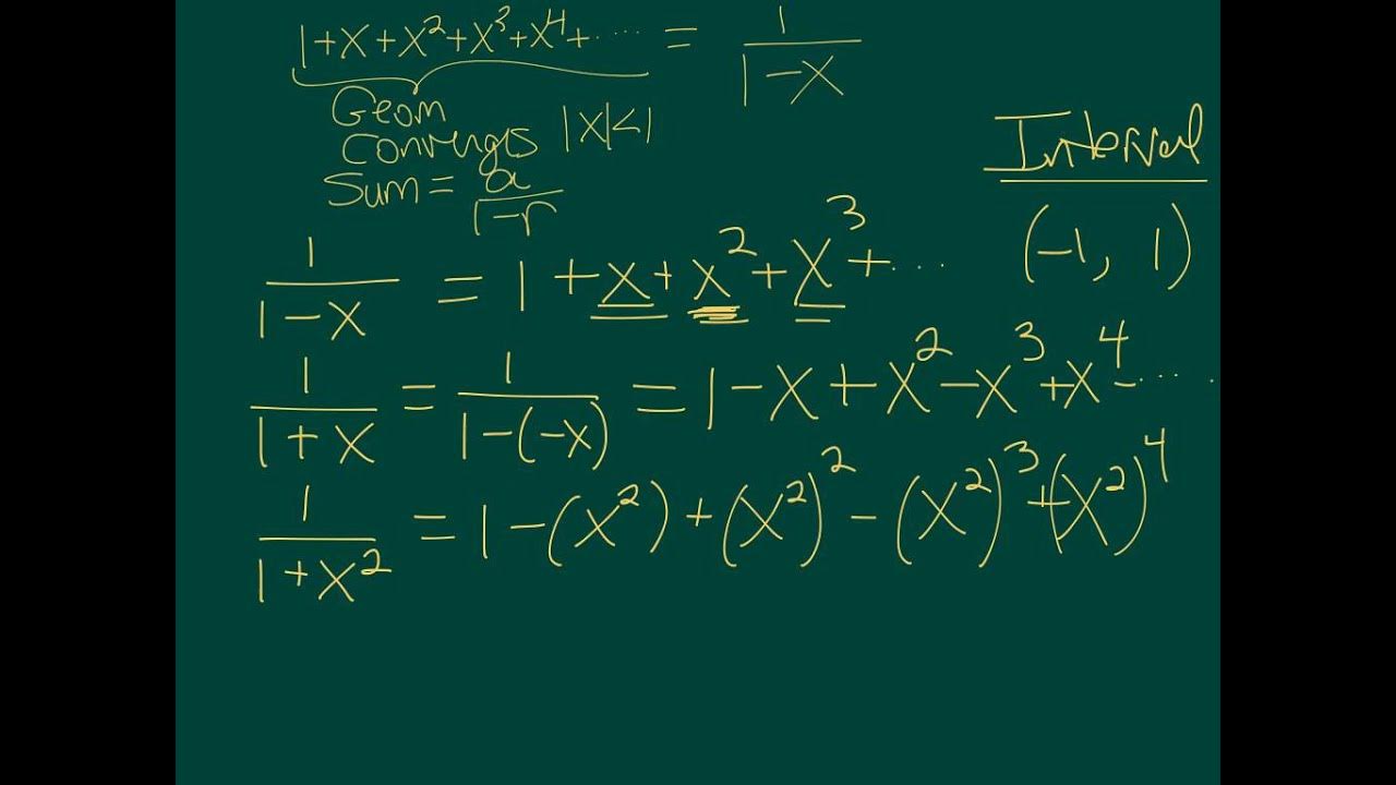 Maclaurin Series for Arctan(x) - YouTube