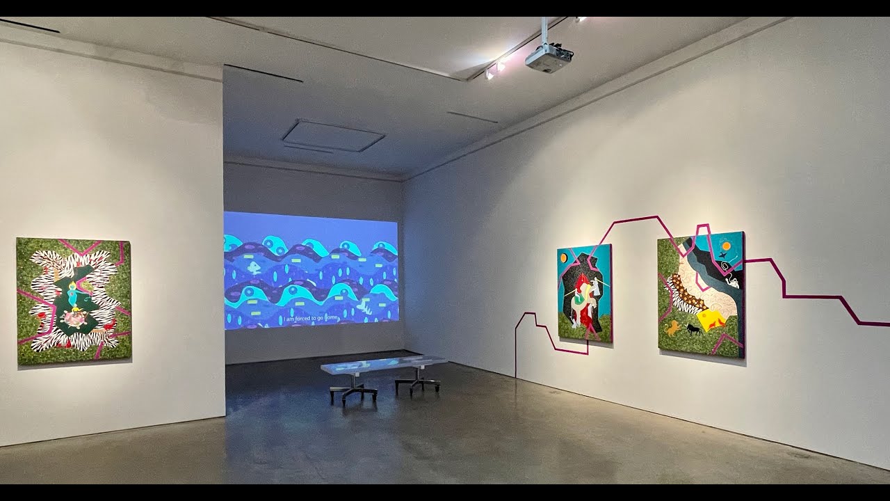 Ruhee Maknojia: Pattern and Power, Exhibition Video 2023 - YouTube