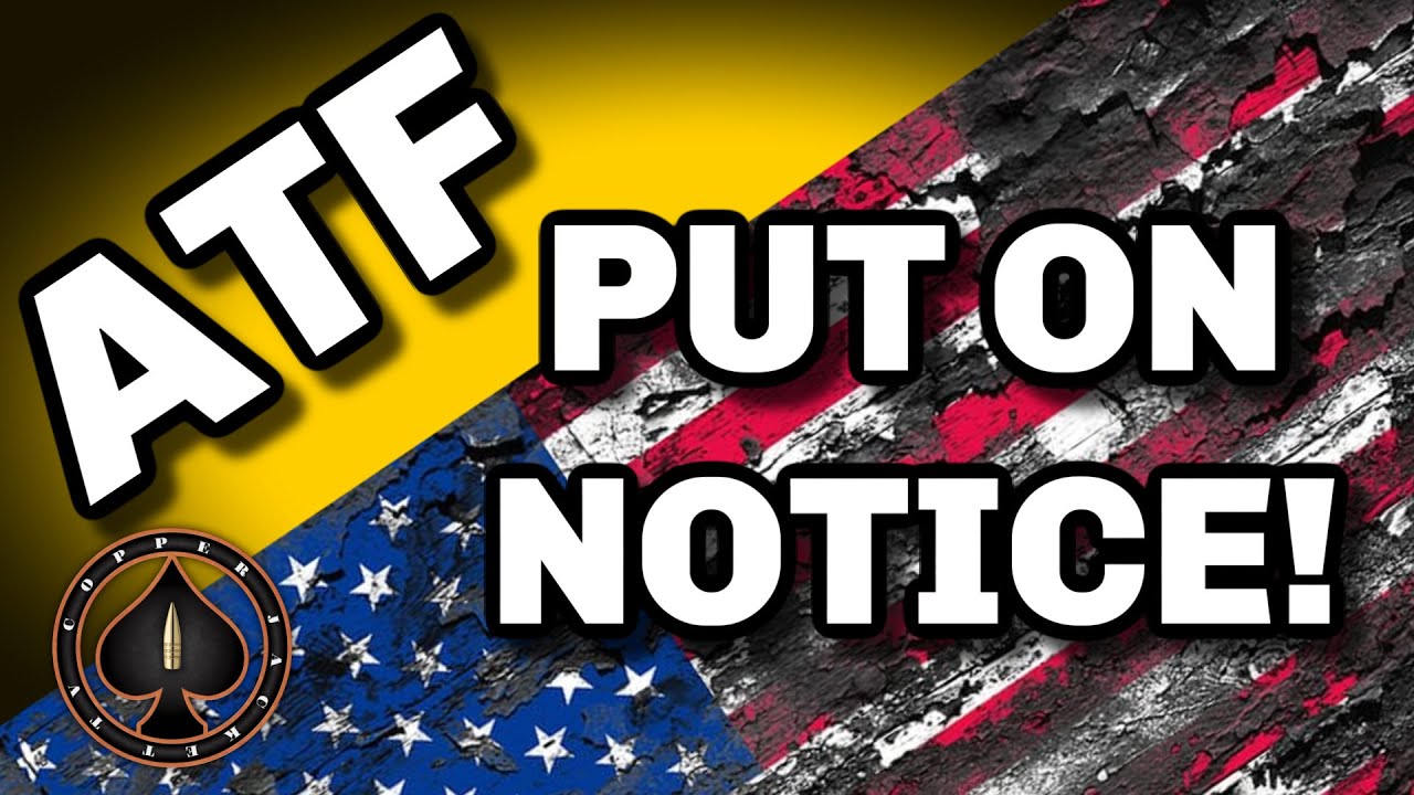 ATF Put In Check, Brace Rule At Risk of Failure - YouTube