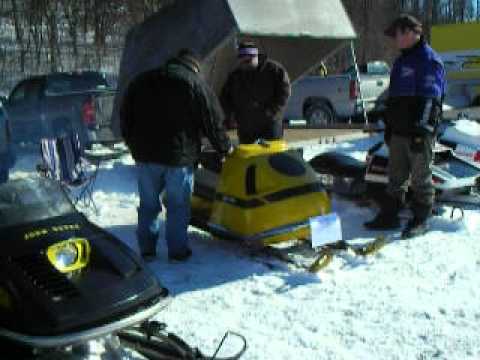 Vintage mod sled - YouTube