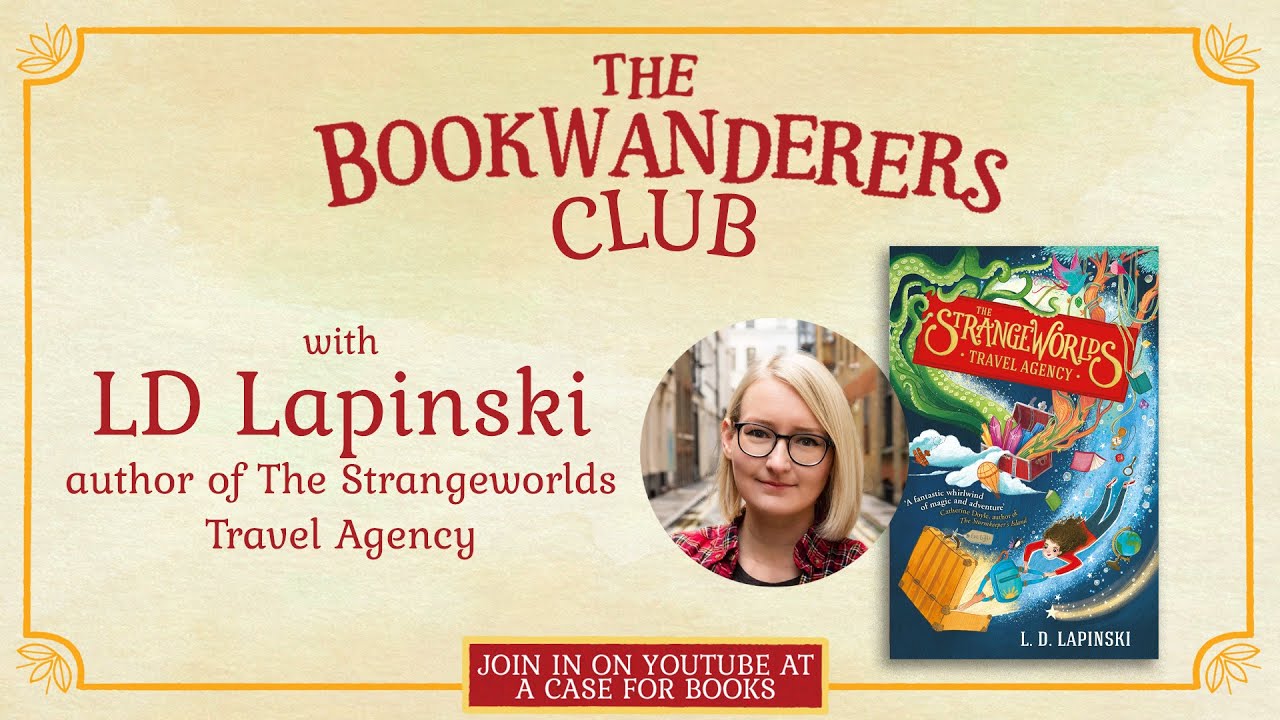 The Bookwanderers Club: LD Lapinski - YouTube