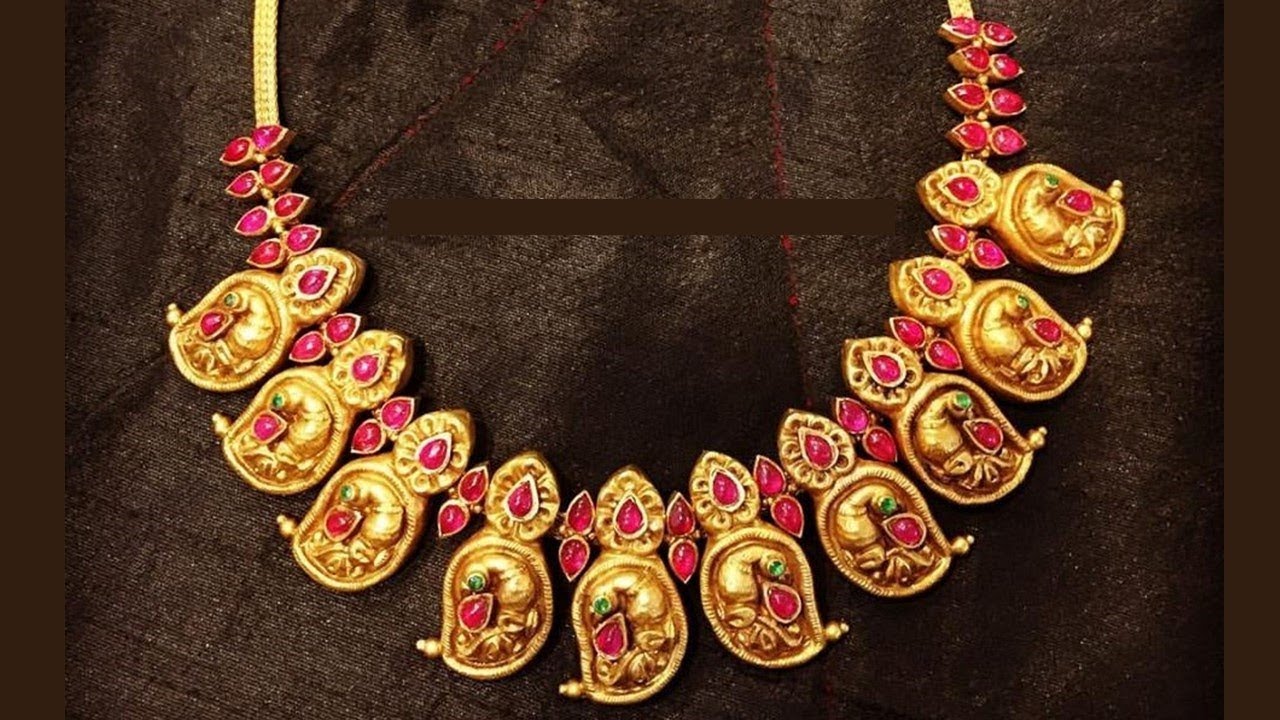 Traditional Gold Jewellery Design - YouTube