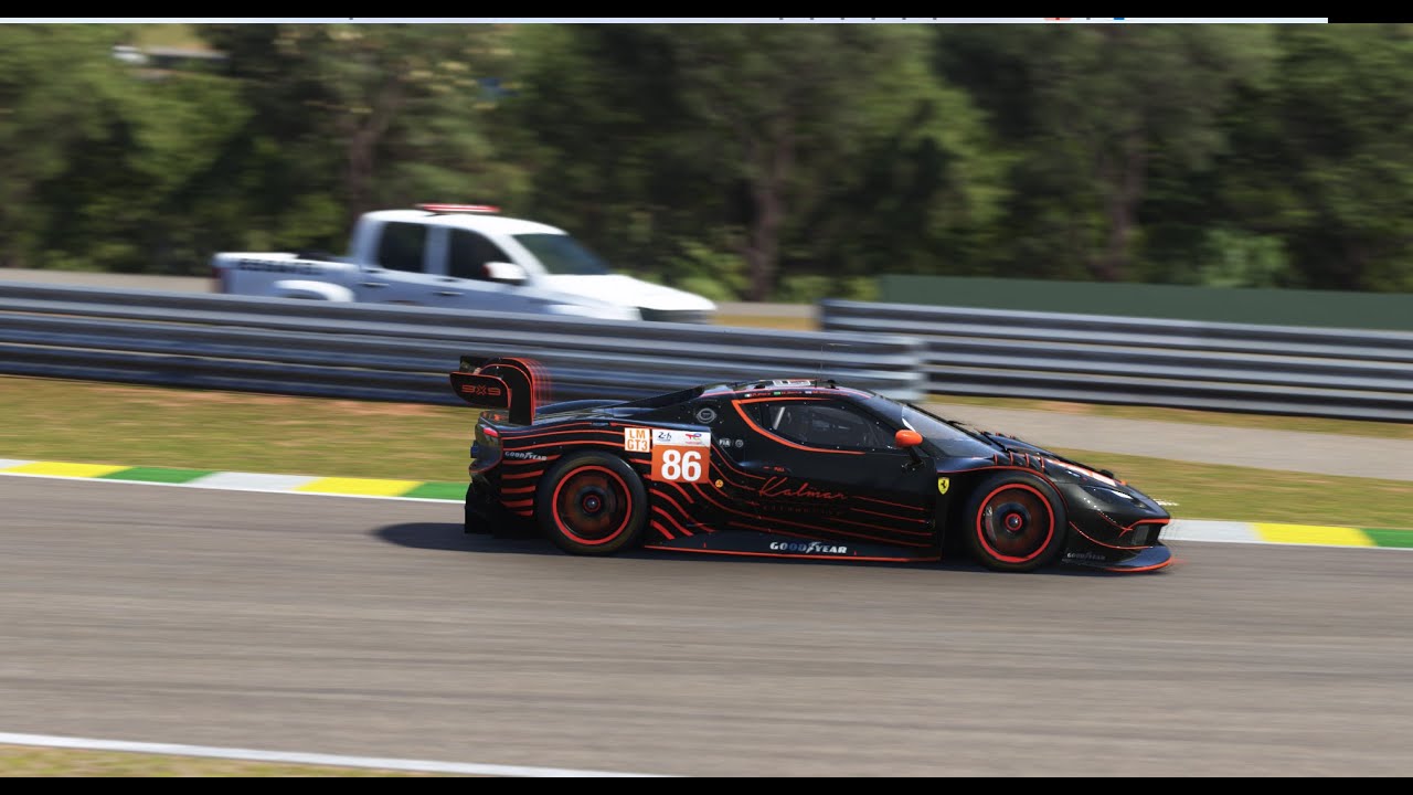 Le Mans Ultimate GT3 TESTING Ferrari 296 LMGT3 at Interlagos #simracing ...