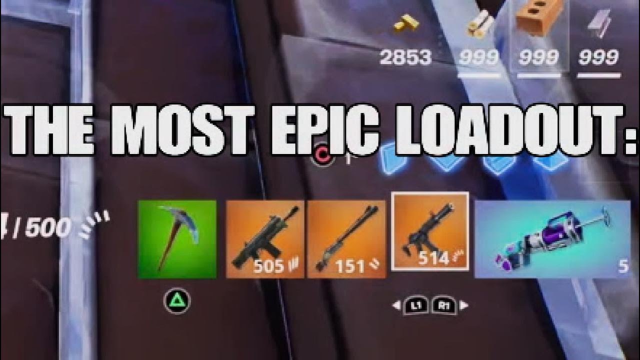 THE MOST EPIC LOADOUT IN FORTNITE! - YouTube