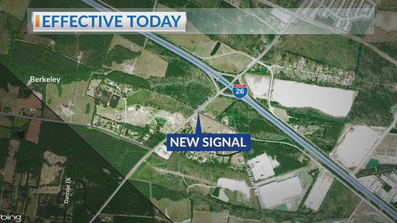 New traffic signal on Jedburg Road - YouTube