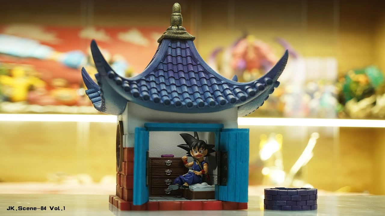 JacksDo DRAGON BALLZ Building Vol.1 Kid Goku House GK - YouTube