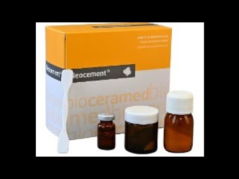 Нанесение костного цемента Neocement для замещения дефектов и ...