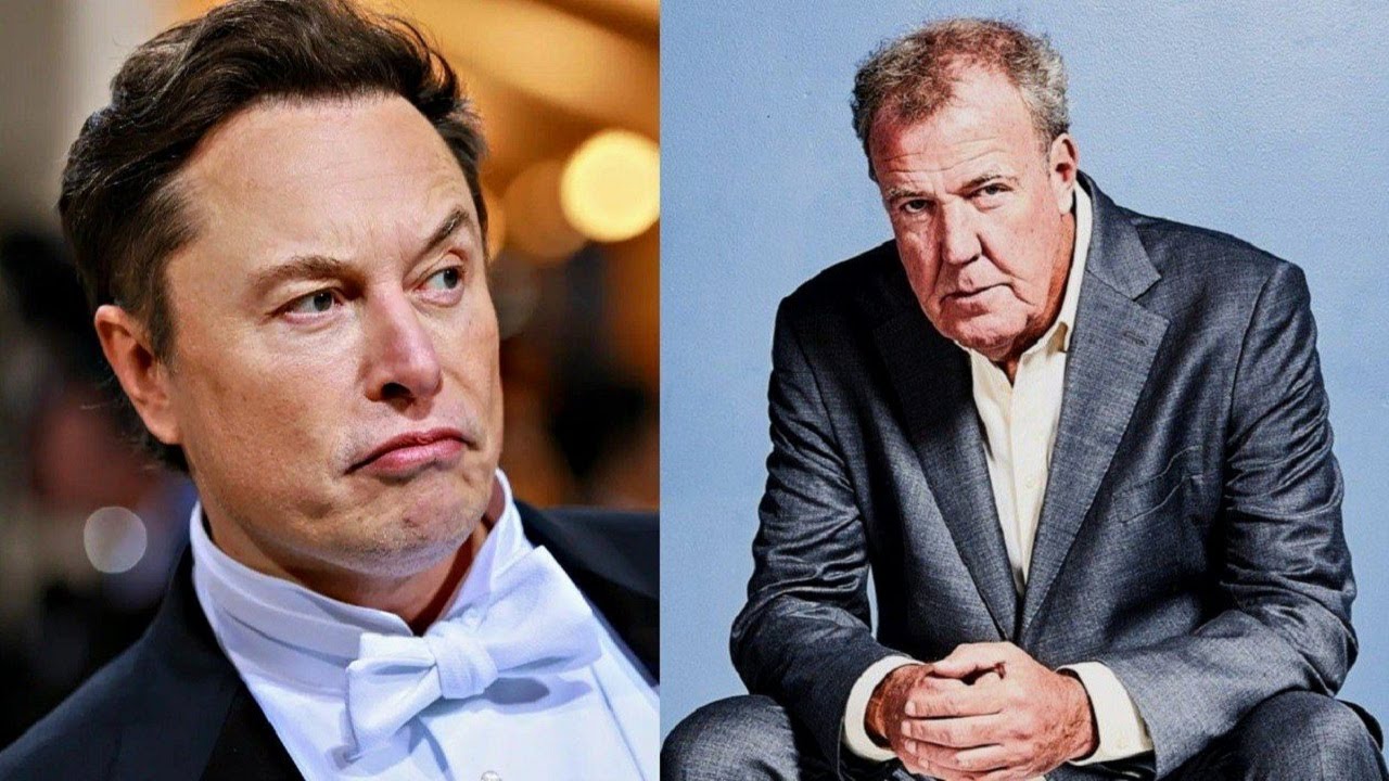 Jeremy Clarkson faces heated feud over Tesla review on Top Gear - YouTube