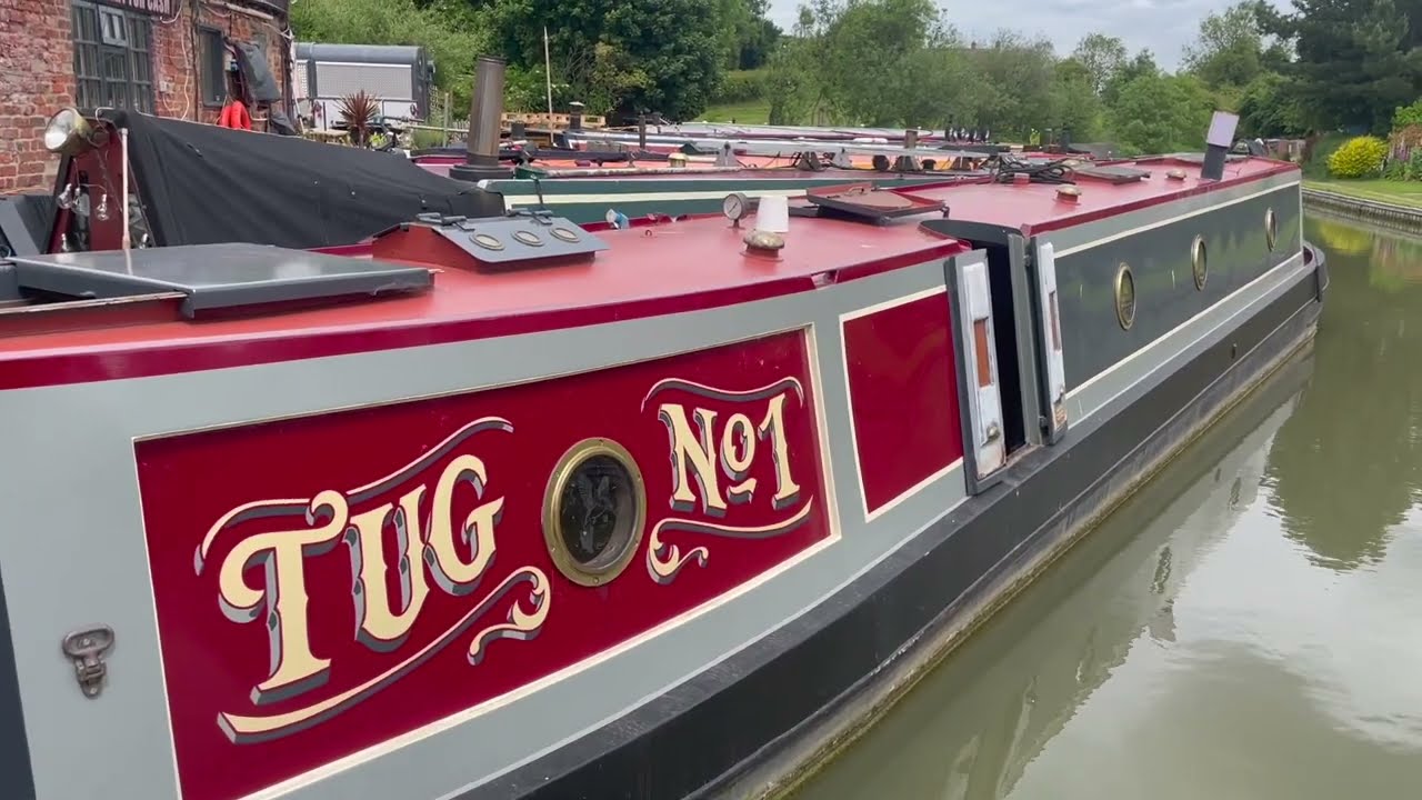 tug no 1 Narrowboat for sale - YouTube
