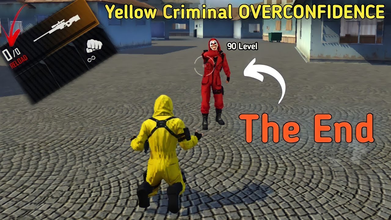 Yellow Criminal Self Overconfidence 😊 | Only 1 Tap Auto HeadShot Hacker ...