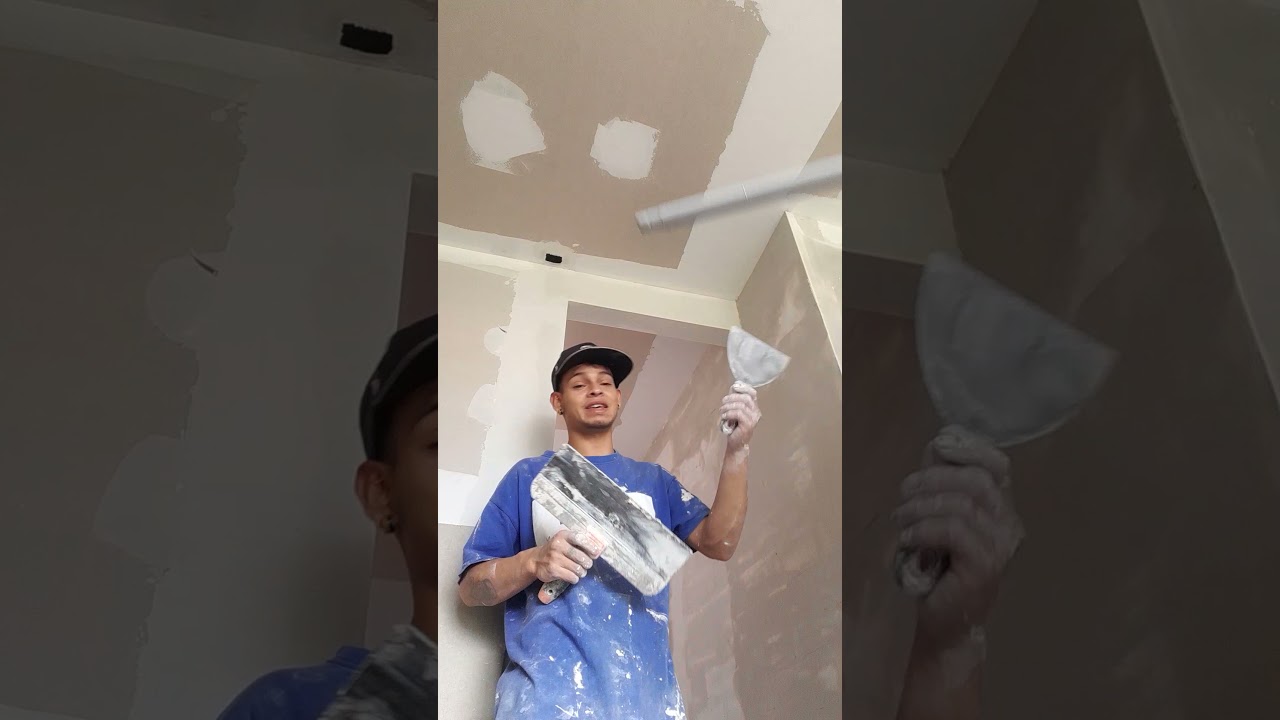 como estucar la pared de mi casa? - YouTube