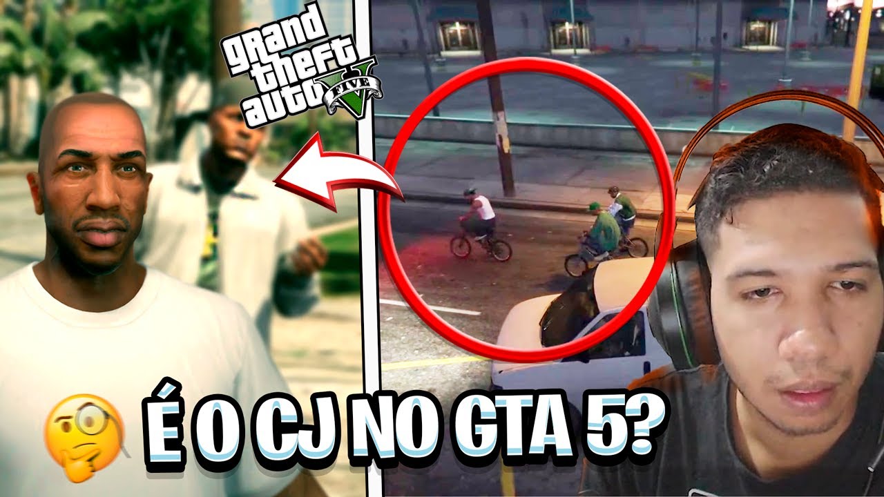 GTA V: ACHEI o CJ no GTA 5 ! - YouTube