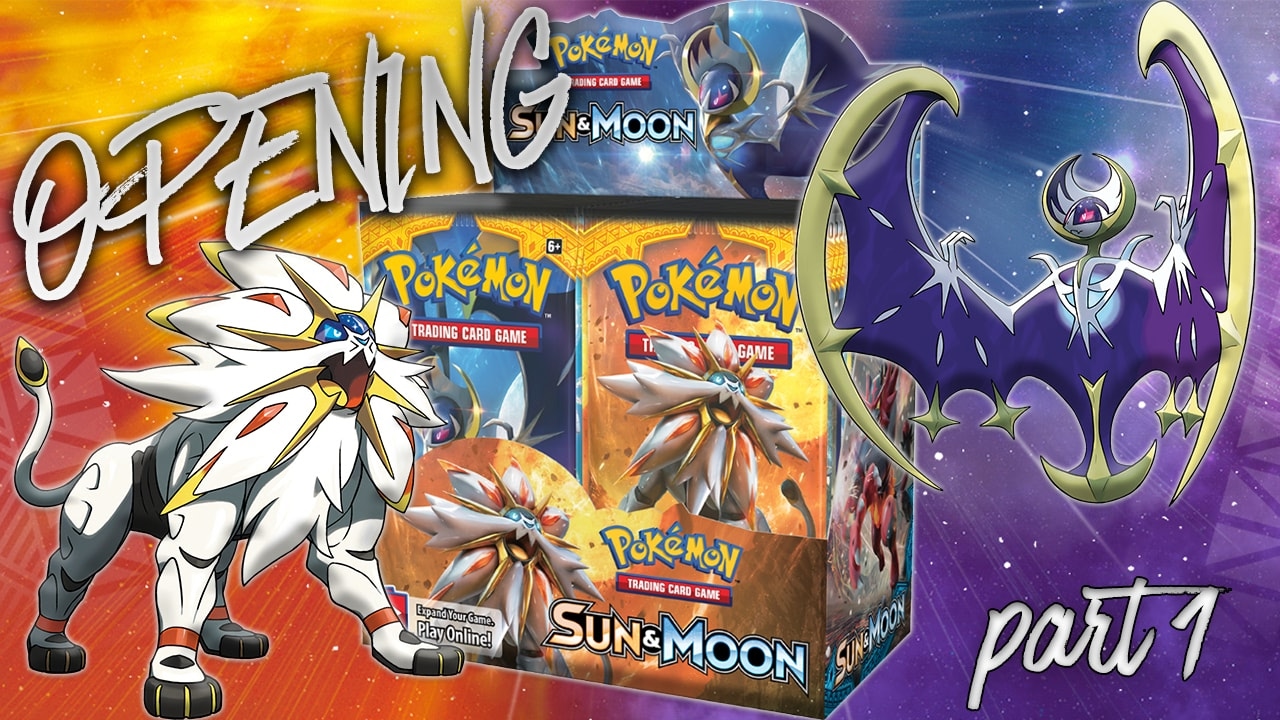 Opening A Sun and Moon Booster Box! Part 1 - YouTube