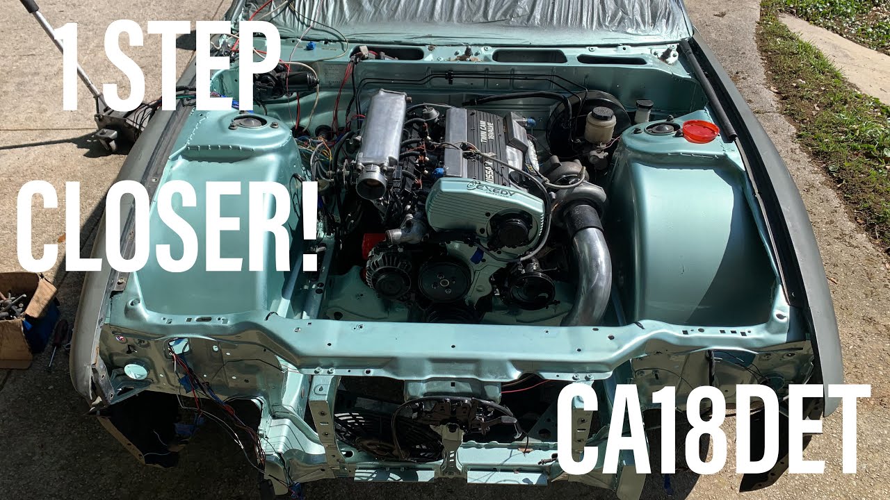 CA18DET Exedy Clutch Kit (More Parts) + ENGINE INSTALL! - YouTube