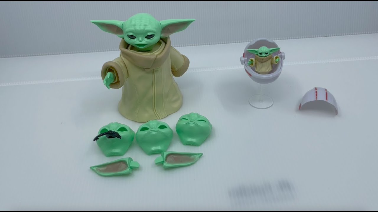 Bandai Star Wars 1/4 & 1/12 Scale Grogu Plastic Model Kit Build and ...