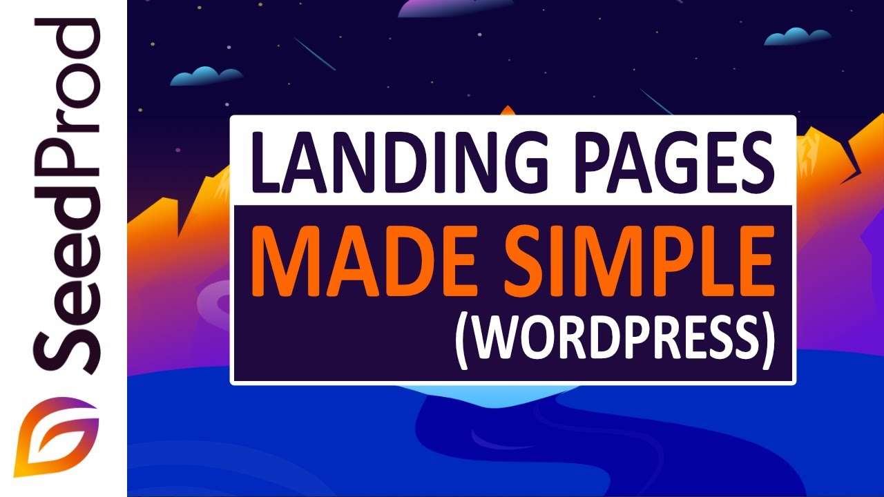 How To Create A Simple Landing Page In WordPress YouTube How To Create A Simple Landing Page In WordPress YouTube