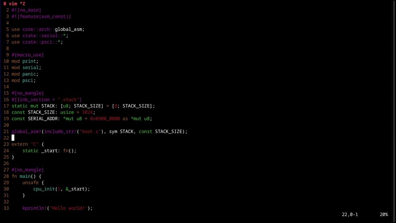 Operating System using Rust and aarch64 - SMP on QEMU (4) - YouTube