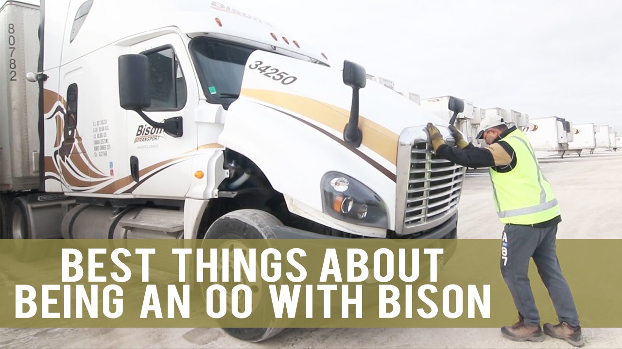 Best Things About Being An Owner Operator with Bison - YouTube