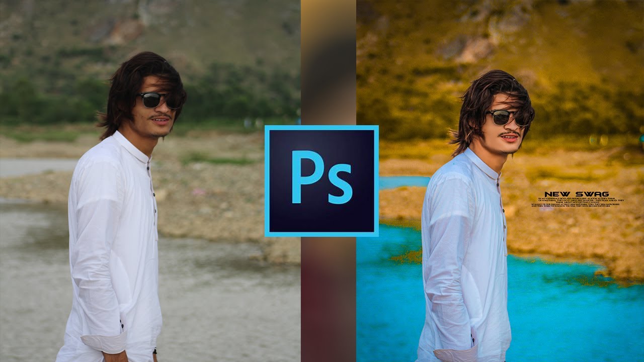 Adobe Photoshop color grading tutorial 2020 - YouTube