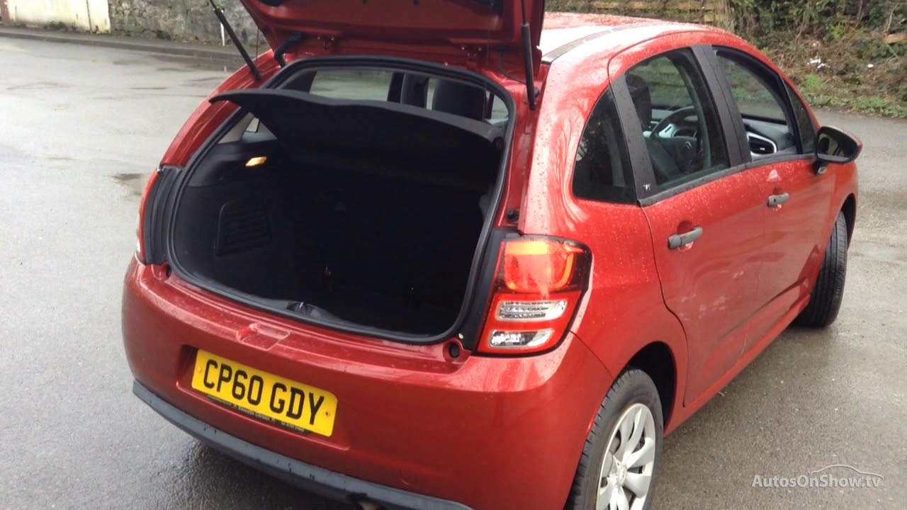 CITROEN C3 VT RED 2011 - YouTube