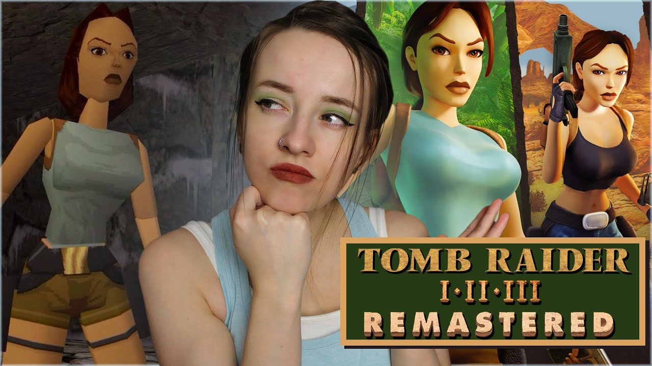 Смотрим все три части | Tomb Raider I-III Remastered | с русской ...