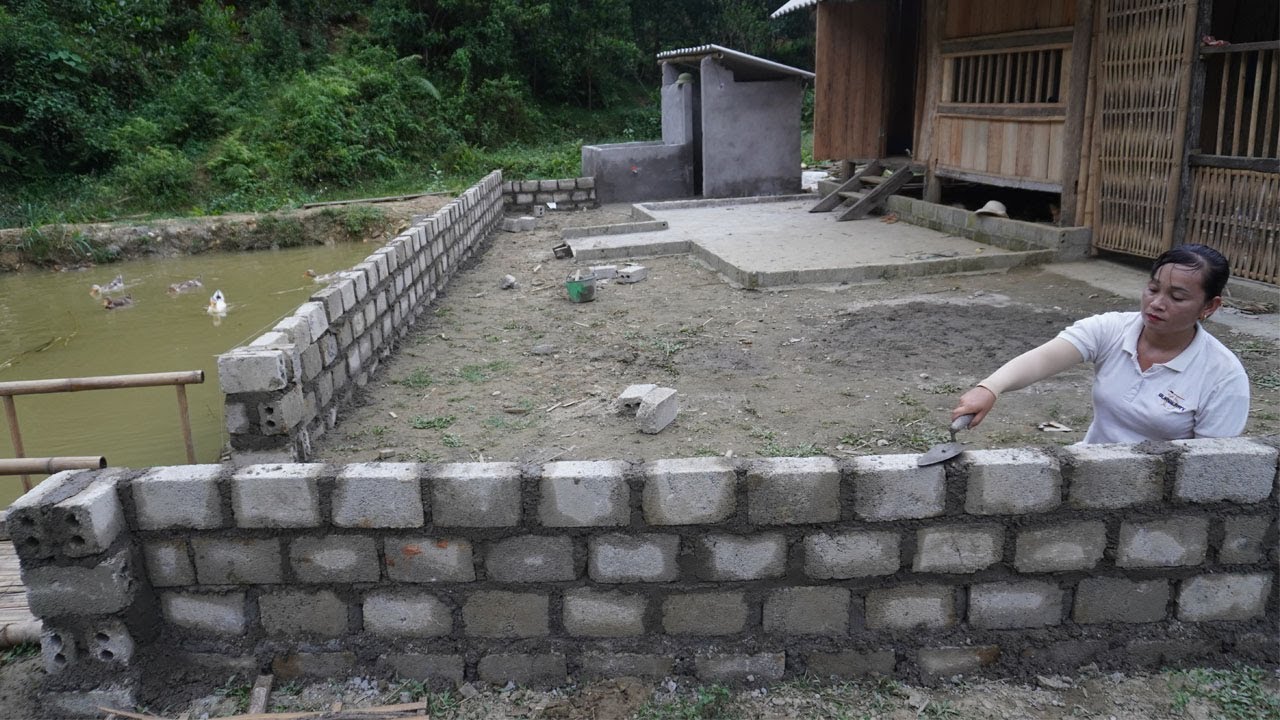 Full Video: 50 Days Building Embankment And Build a Gate To The House ...