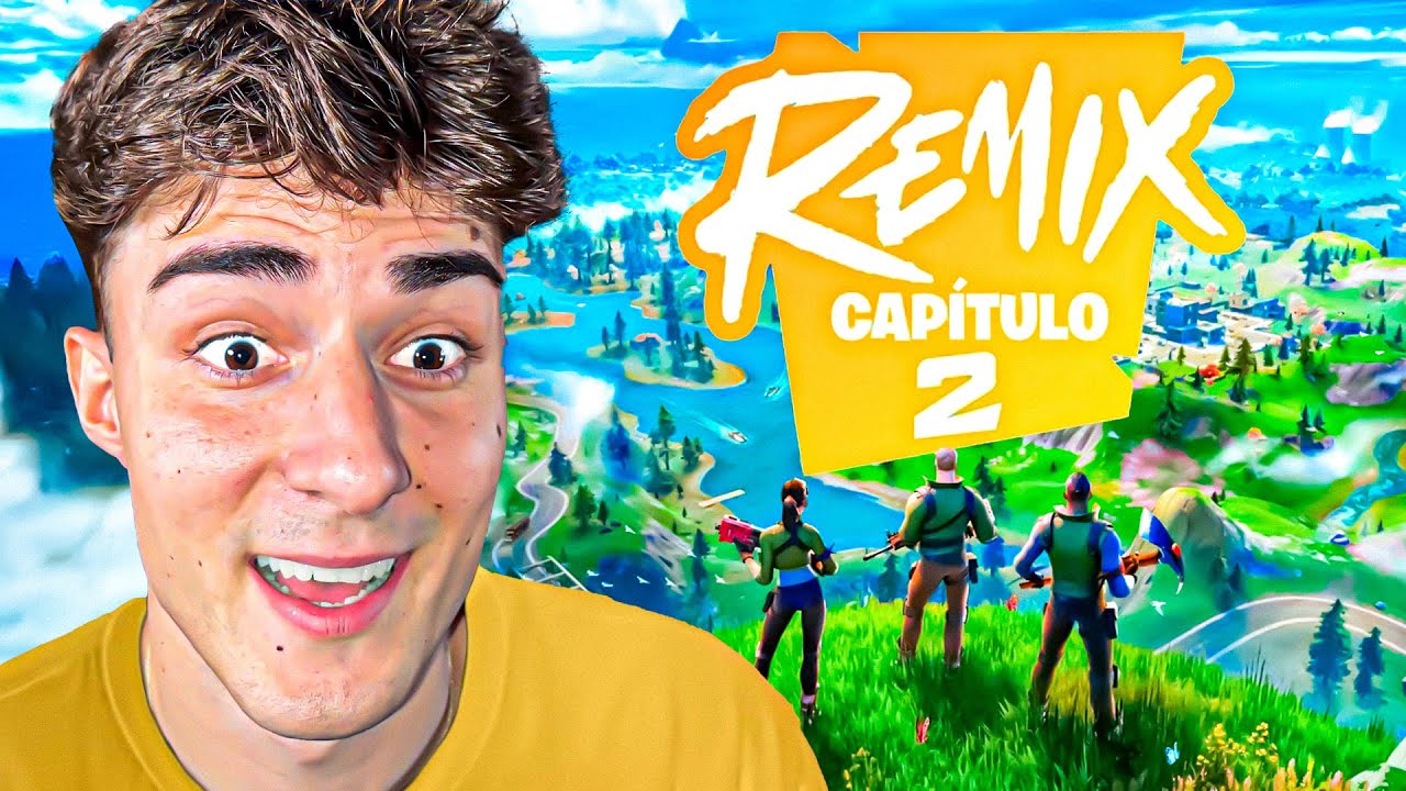 Probando La Nueva Temporada Fortnite Remix Capítulo 2 😱 Youtube