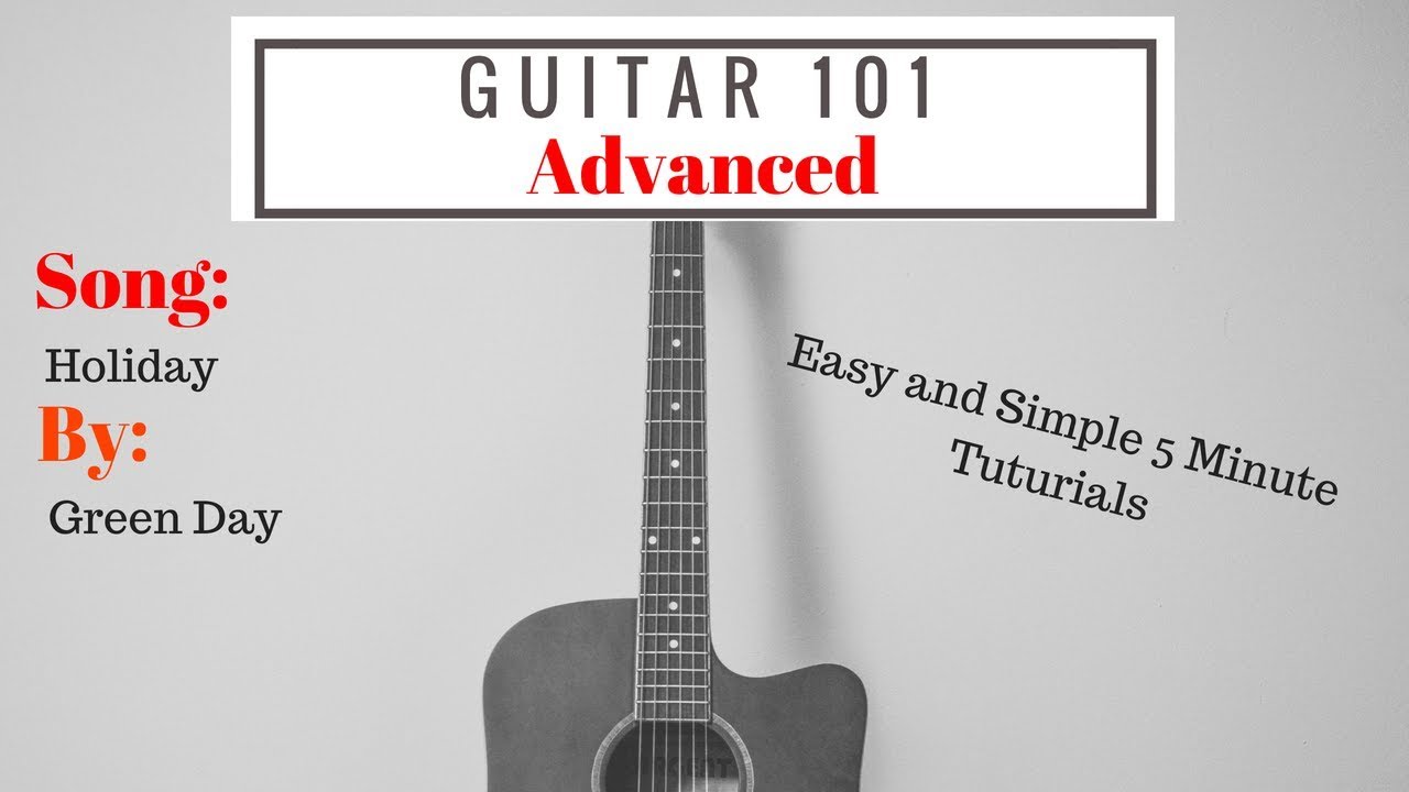 How to Play Holiday (Guitar 101 - Greenday) - YouTube
