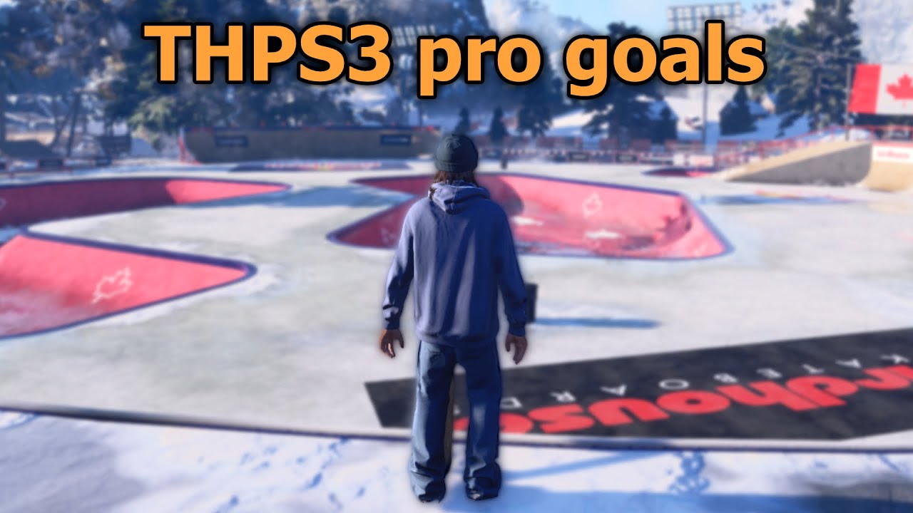 I Got All THPS3 Platinum Goals in Tony Hawk's Pro Skater 3+4 - YouTube