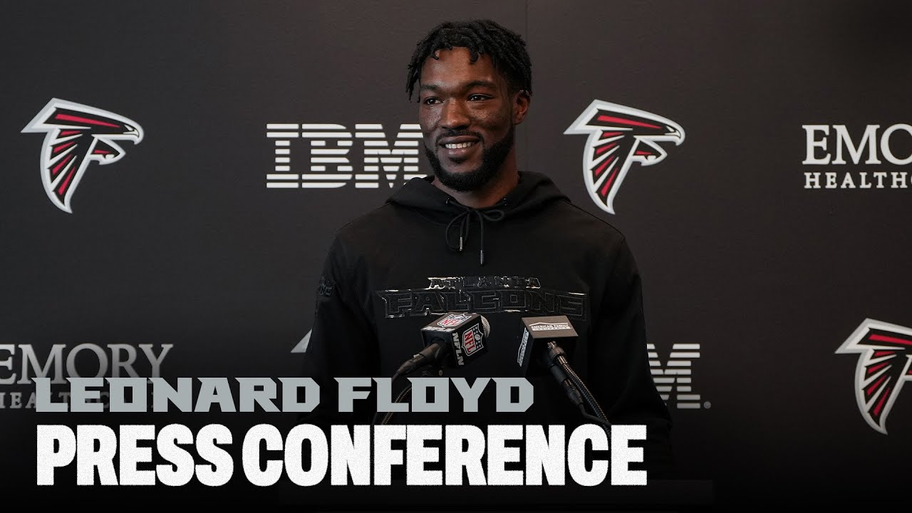 Atlanta Falcons: Leonard Floyd introductory press conference