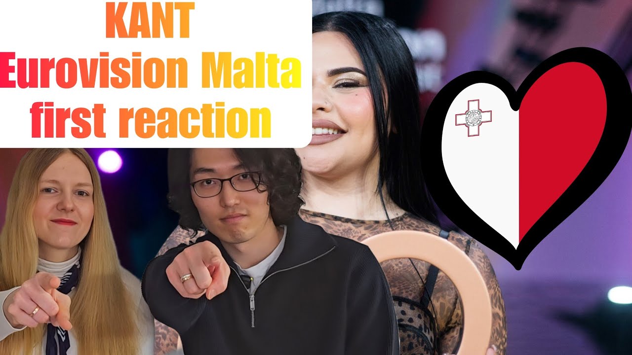 Serving "Kant" first reaction! Malta Eurovision 2025 - YouTube