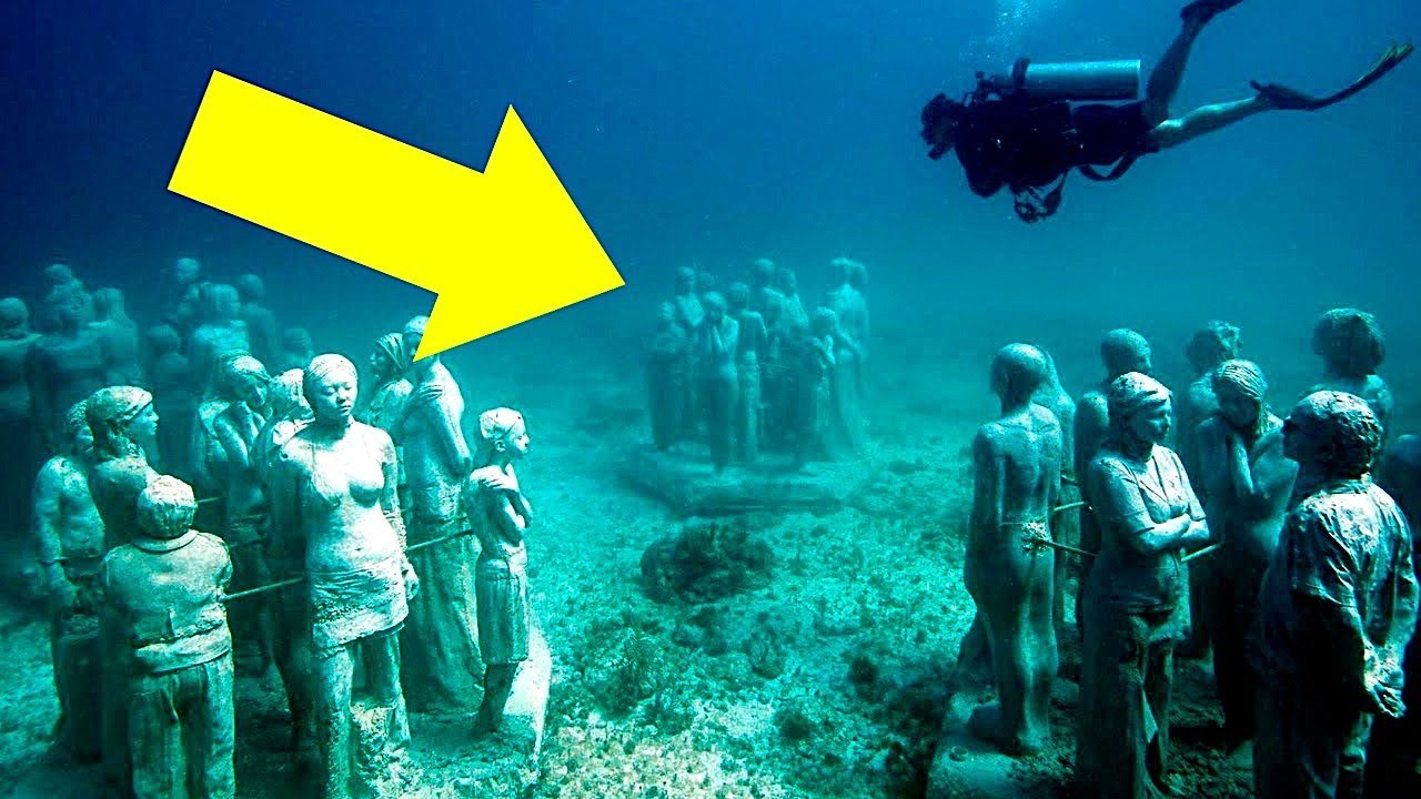10 Самых Странных Вещей Найденных на Дне Океана Youtube
