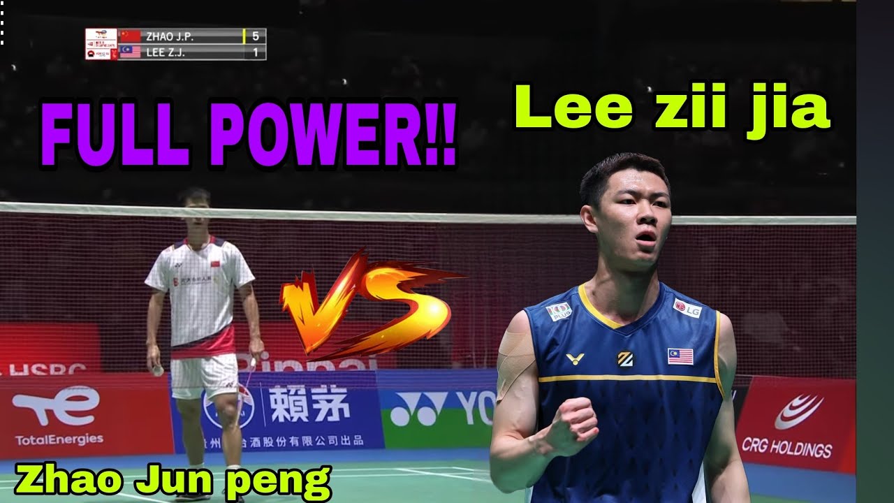 Wow🤯 Zhao Jun Peng(CHN) vs Lee Zii jia(MAS) | MALAYSIA SUPER! | - YouTube