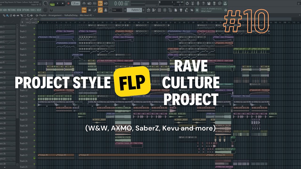 Professional FLP Rave Culture Style (W&W, AXMO, SaberZ, Kevu) 2024 ...
