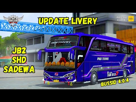 LIVERY PHD TRANS JB2 SHD ORI | Bus Simulator Indonesia - YouTube