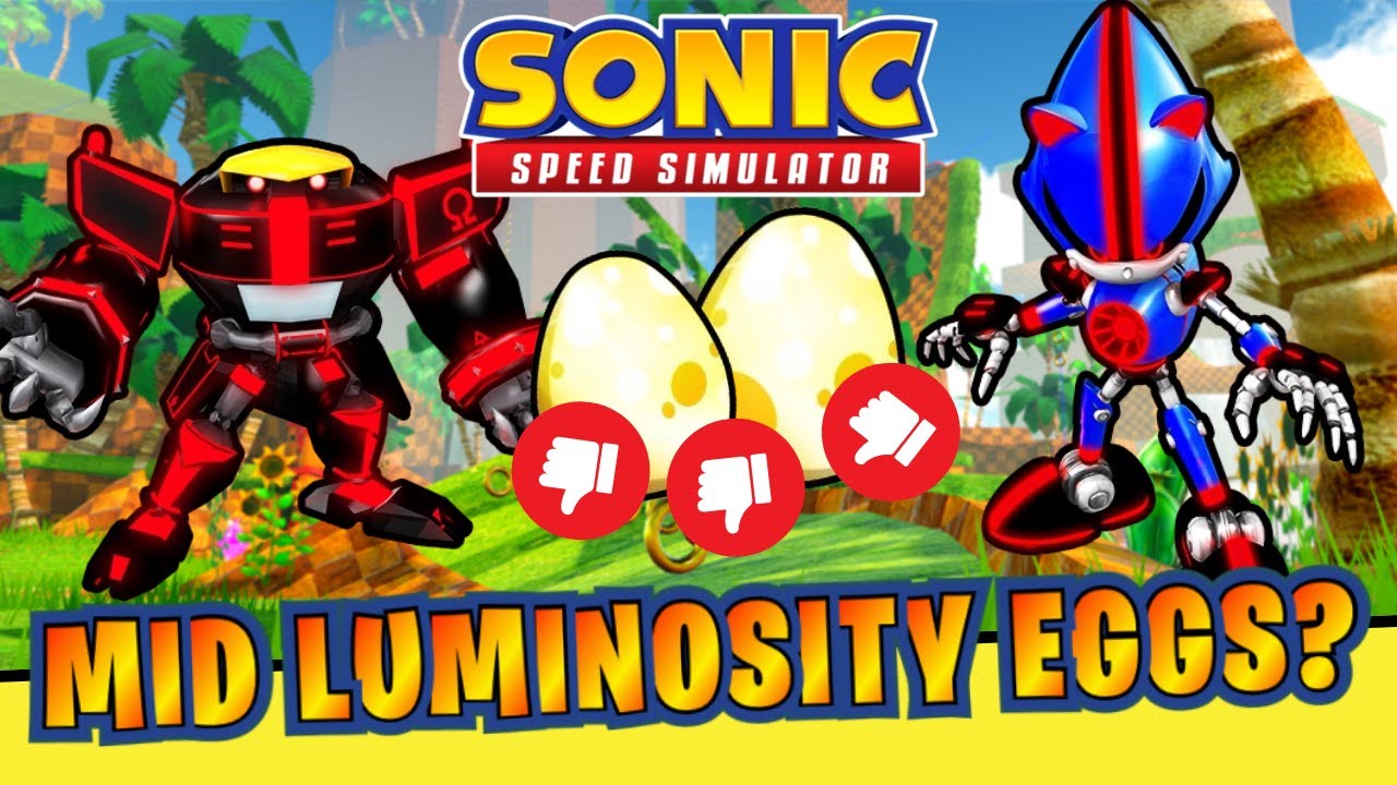 ⚫️🔴 NEW LUMINOSITY METAL SONIC and OMEGA are MID! 🔴⚫️ - YouTube