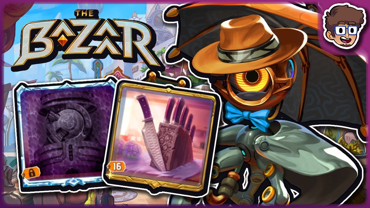 Slinging Kitchen Knives as Dooley! | The Bazaar - YouTube