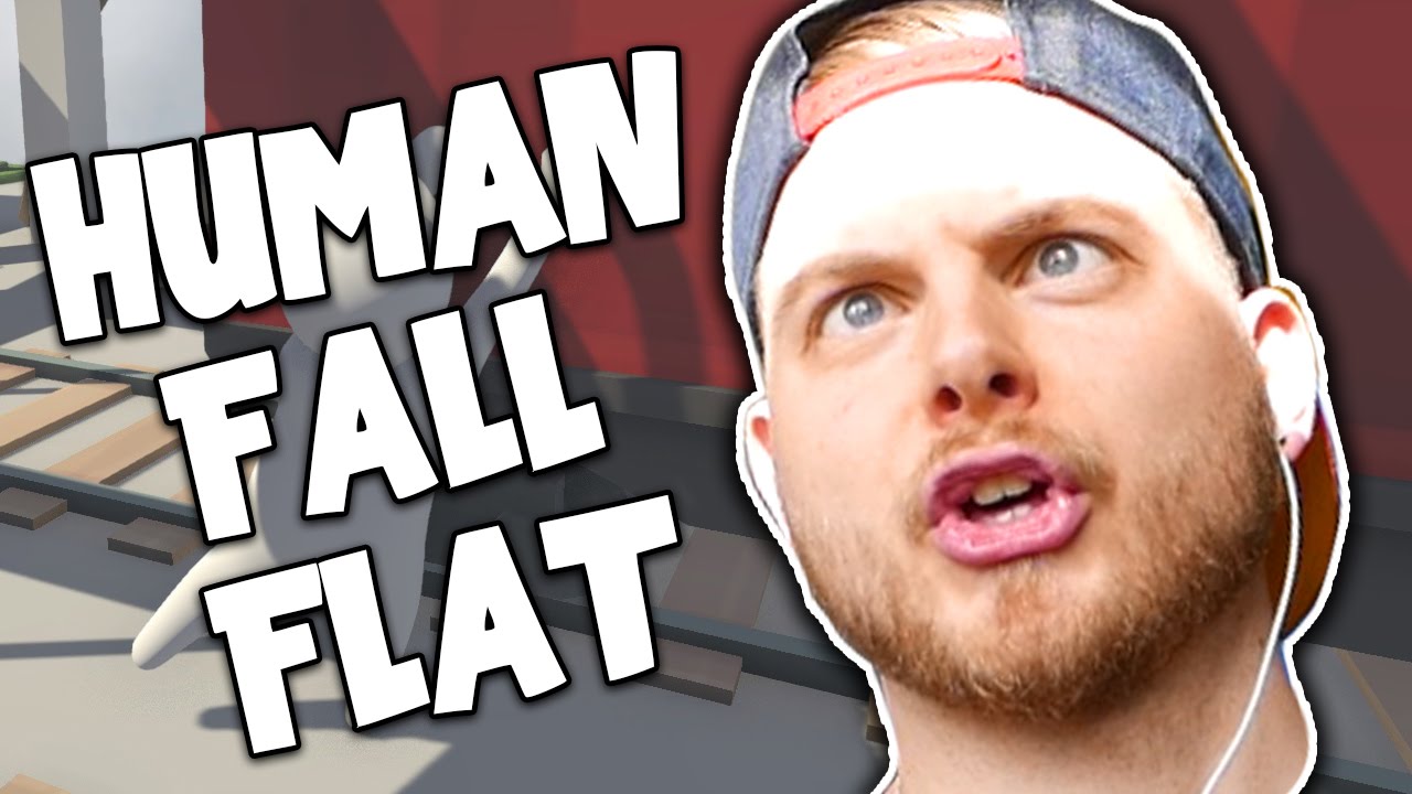 SquiddyPlays - HUMAN FALL FLAT! - Derpy Face! - YouTube