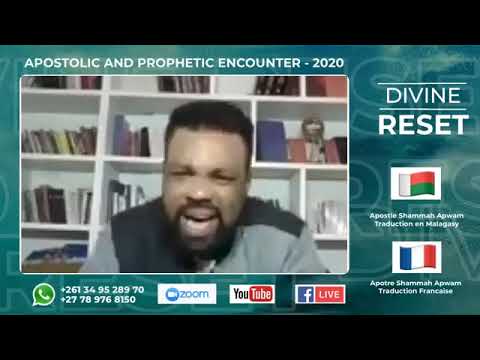 Apostle TAMRAT Tarekegn Speaking over Prophet Samuel Mabyes life - YouTube